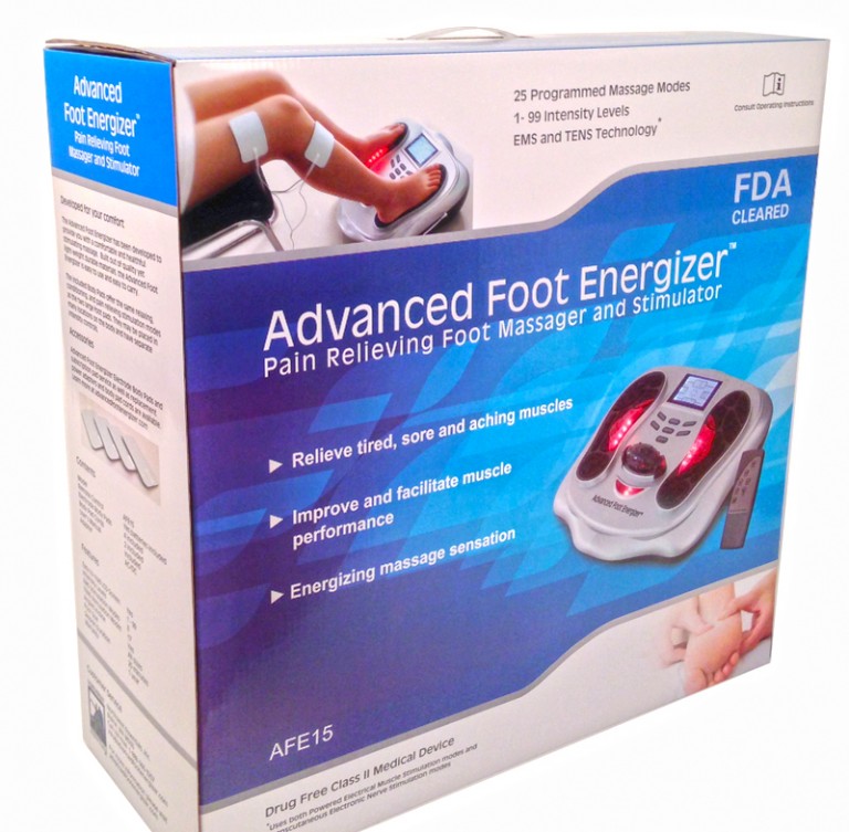 Advanced Foot Energizer ® Foot Massager and Stimulator